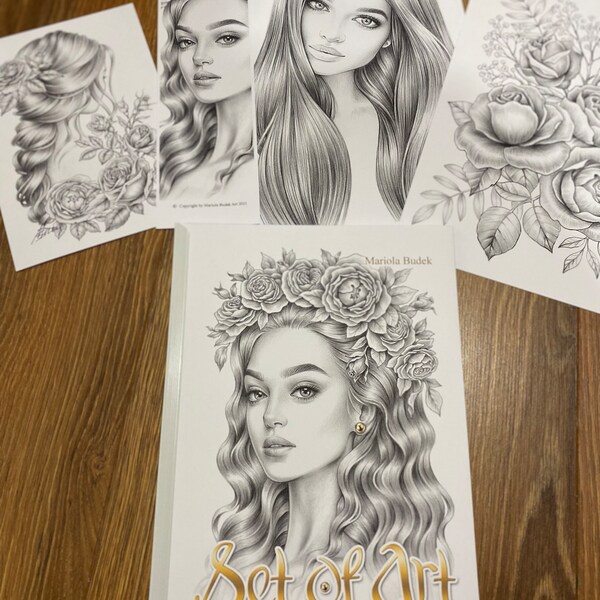 Set of Art GOLD | Mariola Budek - Coloring Book | Kids Colouring 24 ...