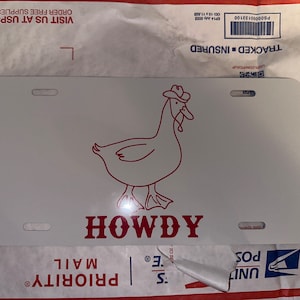 Skully Middle Finger Front License Plate Vanity Plate - Etsy