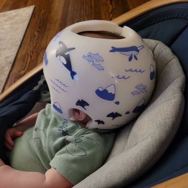 Sports Cranial Band Boy Decal Football Basketball Baseball Cranial ...