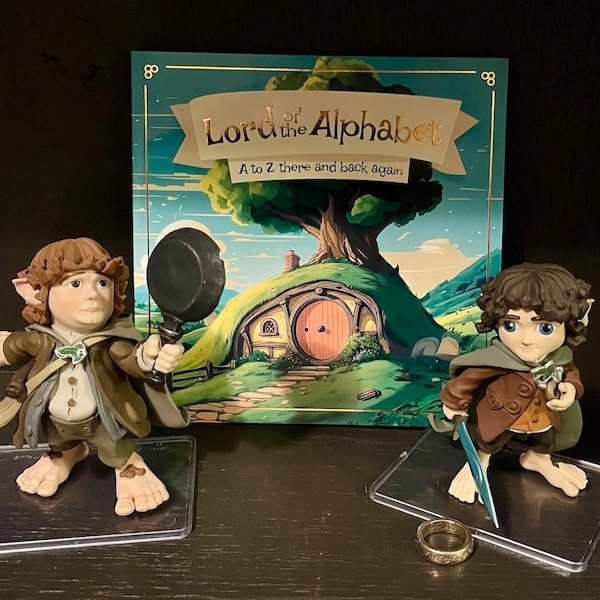Lord of the Alphabet ABC Baby Book // LOTR Inspired Childrens Book ...