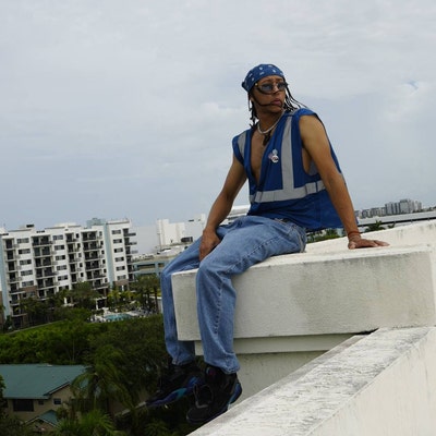 Authentic Y2k Made Blue Frame Rimless Style Sunglasses - Etsy