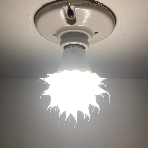 Etsy Exclusive! Green UBO Led Light. Silicon Drops Light Bulb. Hand ...