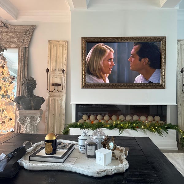 Samsung Frame Tv Bezel, Custom Brand Tv Frame, Wooden Tv Frame, Frame ...