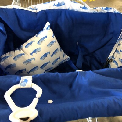 Shopping Trolley Liner PDF Sewing Pattern, Shopping Cart, Cart Liner ...