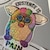 Furby Drama Sticker Funny 90s Sticker for Furby Lovers Gothic Pink ...