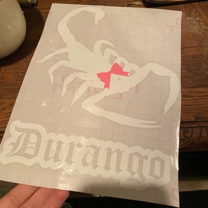 Durango Estado Sillueta Alacran Sticker Decal / Aguila Mexicana ...