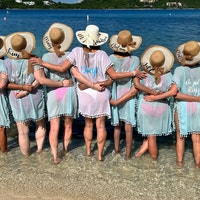 Custom Sun Hats Bride Bridal White Sun Hat With Pearl Gift - Etsy