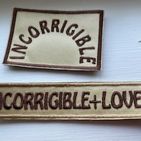 1 by 4 Custom Name Patch Personalized Name Tag Iron on Patch With Hook ...