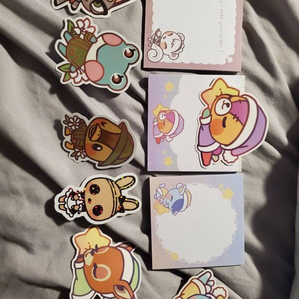 ACNH Starry Dreams Stickers Vol. 2 / Animal Crossing Water Bottle ...