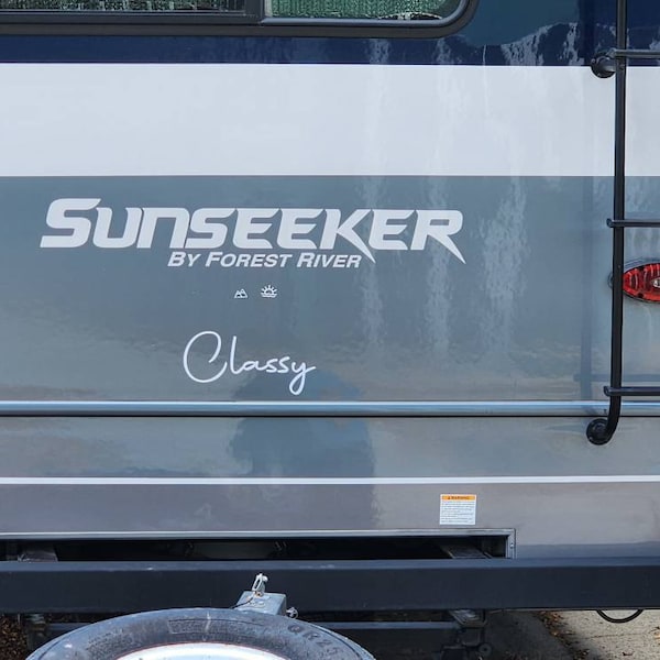 Camper Stickers, Custom RV Decal, Personalized RV Decal, Caravan ...