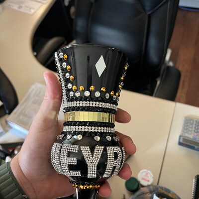 Ultimate Personalized lady Pimp Cup Embellished With Various Gems and ...