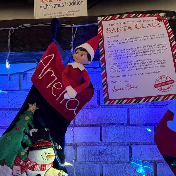 Elf Welcome Letter From Santa | First Time Elf Arrival Note ...