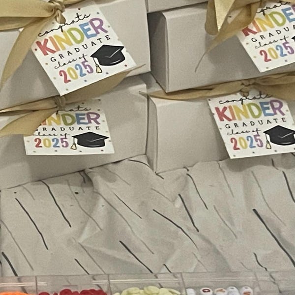 Printable Graduation Tag, Graduation Gift Tag, Class of 2025 Gift Tag ...