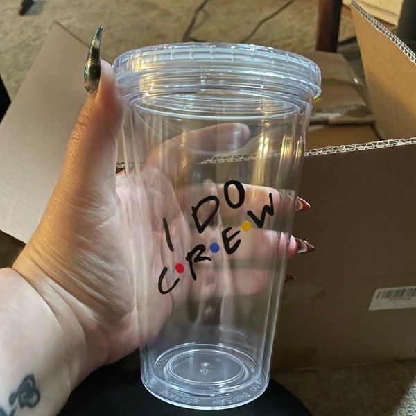 Friends DECALS Bride and I Do Crew Bachelorette Wedding Party Permanent ...