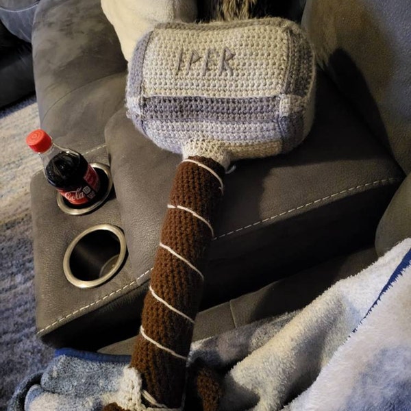 SET of Thor: Crochet Patterns Hammer and Axe of Thor (PDF), Amigurumi ...