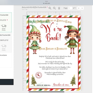 Editable Elf Rules Sign Printable Elf Arrival Do Not Touch Rules Signs ...