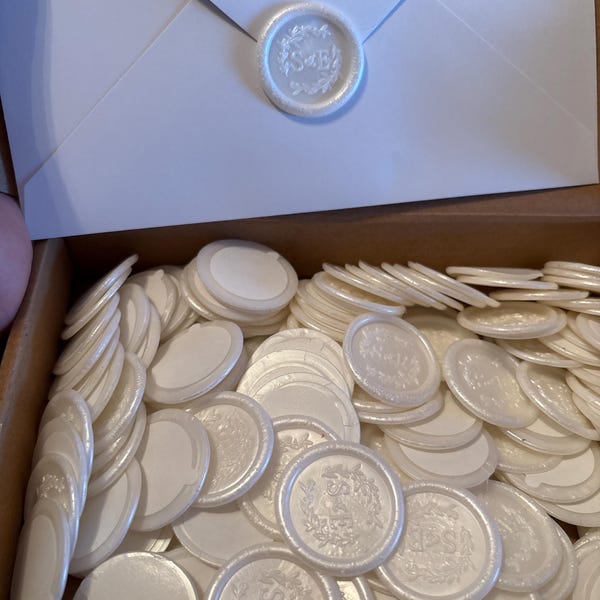 Custom Wax Seal, Handmade Custom Logo Wax Stickers, Personalized Wax ...