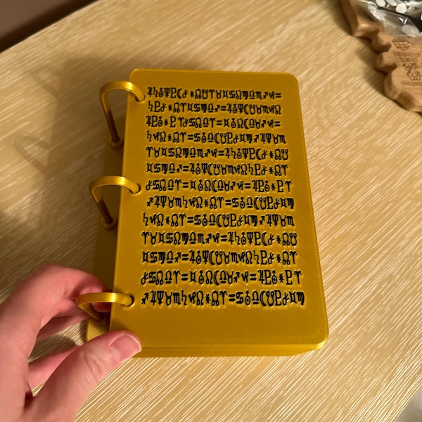 The Gold Plates With Book of Mormon Scripture Verses - Etsy