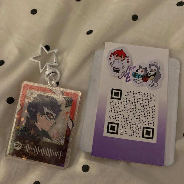 Persona 5 Haru Okumura Big Bang Burger Sticker / Noir Joker Decal Ryuji ...