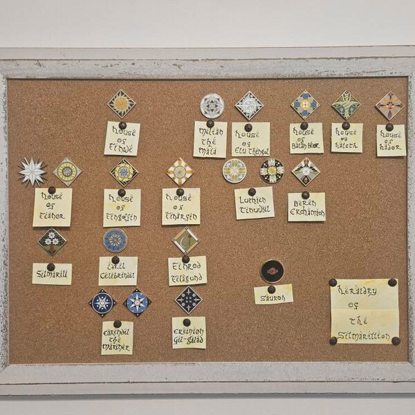 Finrod Felagund Sigil Enamel Pin the Silmarillion Lord of the Rings - Etsy