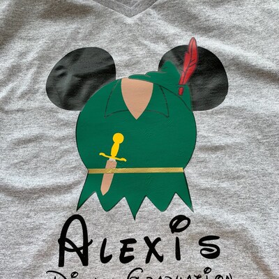 Peter, Pan, Mickey, Mouse, Head, Icon, Ears, Digital, Download, Tshirt ...