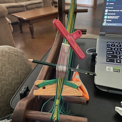 Loom-the Minstrel Inkle Small Travel Sized Weaving Loom-makes 5 Foot ...
