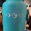 Clear Moon Phases Sticker | Boho Moon Sticker | Clear Moon Sticker - Etsy