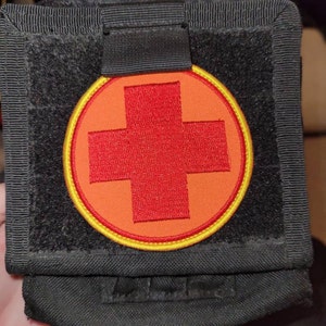 Set of All Team Fortress Patches / Blu Team and Red Team Sew-on Patches ...