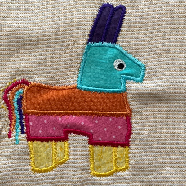 Piñata Digital Machine Embroidery Applique Design 4 SIZES, Piñata ...
