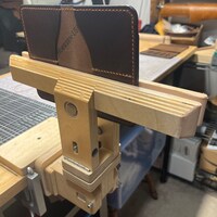 HV14-W Leather Craft Vise Stitching Pony With Rotating Wings 14 ...