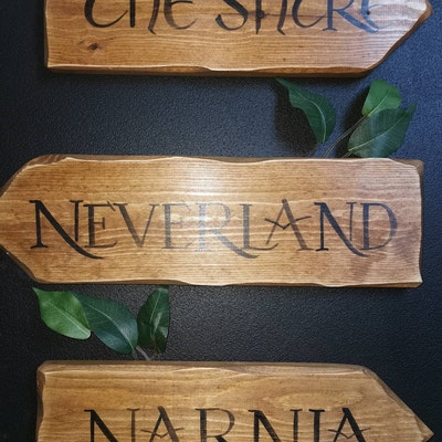 Directional Wedding Arrow Pack Fairytale Storybook Signpost Arrows ...