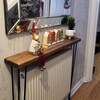 Rustic Radiator Cover With Hairpin Legs Radiator Shelf - Etsy UK