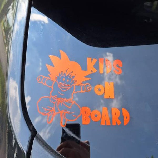 Kids on Board Decal | Boy and Girl on Board - Etsy