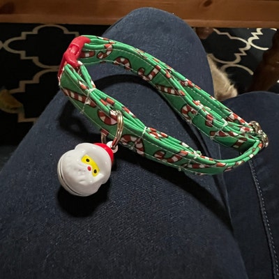 Pink Roses Cat Collar With Bell Cat Breakaway Collar Custom - Etsy