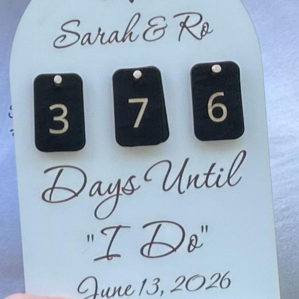 Deployment Countdown Calendar Military Homecoming Gift Wooden Military ...