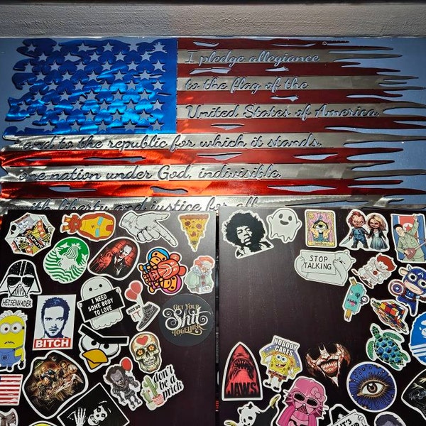 American Flag Metal Sign | Customizable Metal Signs - Etsy