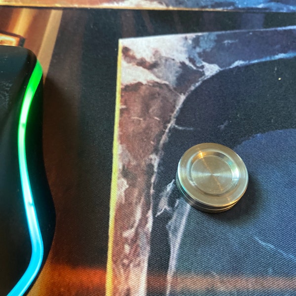 Worry Coin Fidget Haptic Coin Magnetic Stress Toy Gift for Friends - Etsy