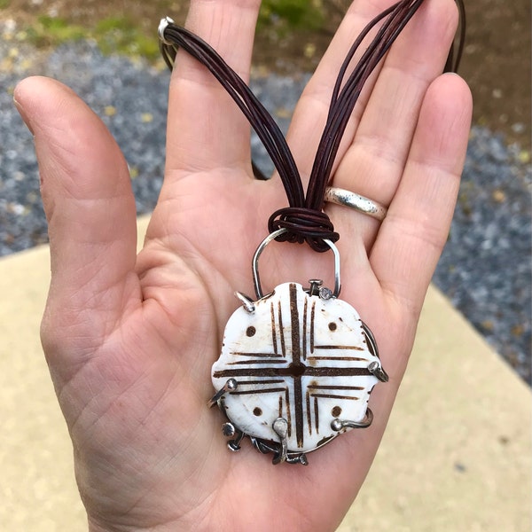 Authentic African Ethiopian Leather Shield From Ethiopia Early 18th ...