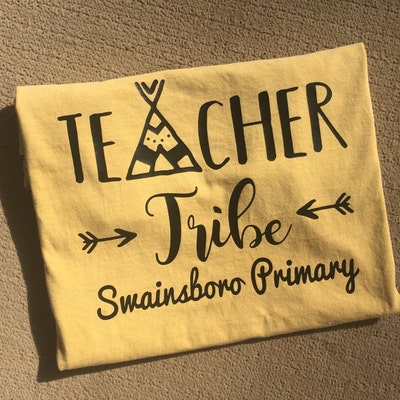 Teacher Tribe SVG File Teacher Silhouette Cut File Cricut - Etsy