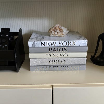 Coffee Table Book Set Coffee Table Decor Book Decor Decorative Books ...