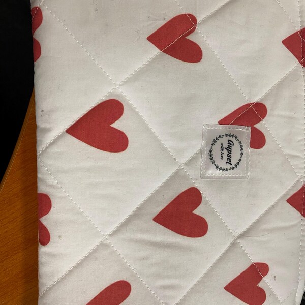 Toile De Jouy Fabric,book Sleeve, Book Bag, Book Purse, Book Protector ...