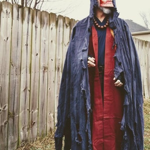 The Wicked Cape a Long Cape With Hood - Etsy