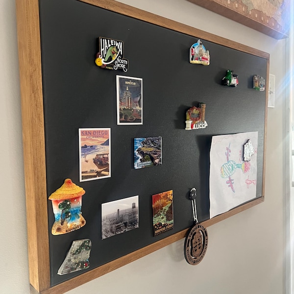 Large Personalized Magnet Board-custom Magnetic Message Board-kids Art ...