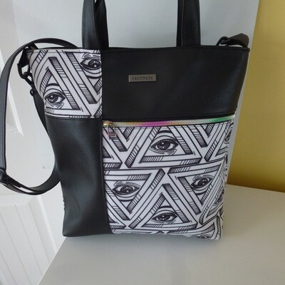 The Urban Tote Bag Minimalist Design With 2 Options Quick Sew ...