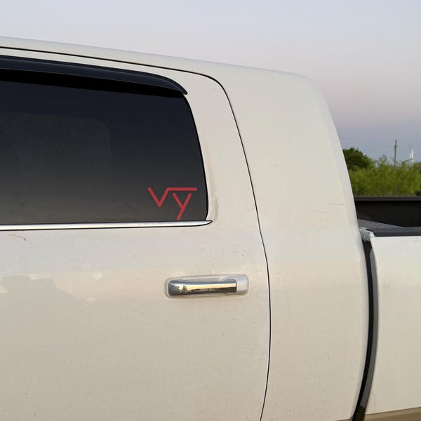 Livestock Brand Decal, Ranch Brand Decal, Livestock Brand Truck Decal ...