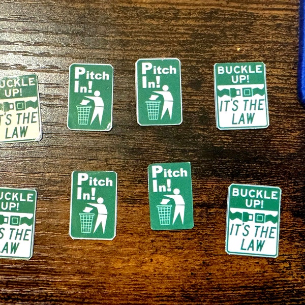 Small Scale Road Signs - Etsy