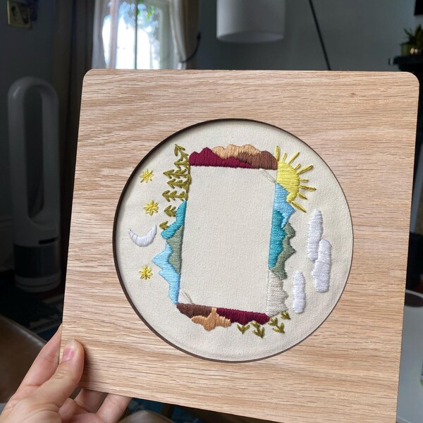 Mini Embroidery Frame Embroidery Keychain, Mini Hoop, Mini Frame, Hand ...