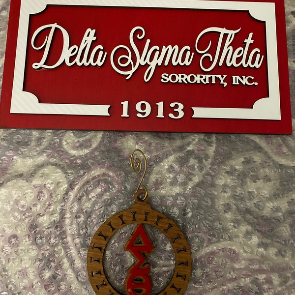 Delta Sigma Theta Oval Signs - Etsy