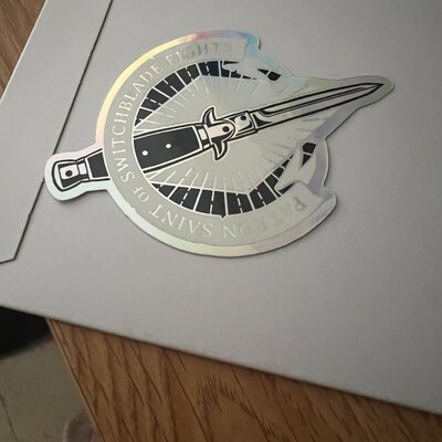 MCR Holographic Stickers - Etsy