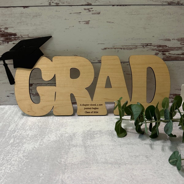 SVG Laser Cut File Graduation Signature Sign | Engrave File | Digital ...